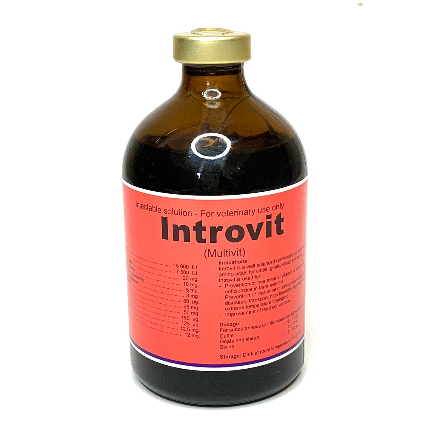 [FCR AGRIVET] 1 CONTAINER (100ml) INTROVIT MULTIVITAMINS / GAMEFOWL ...