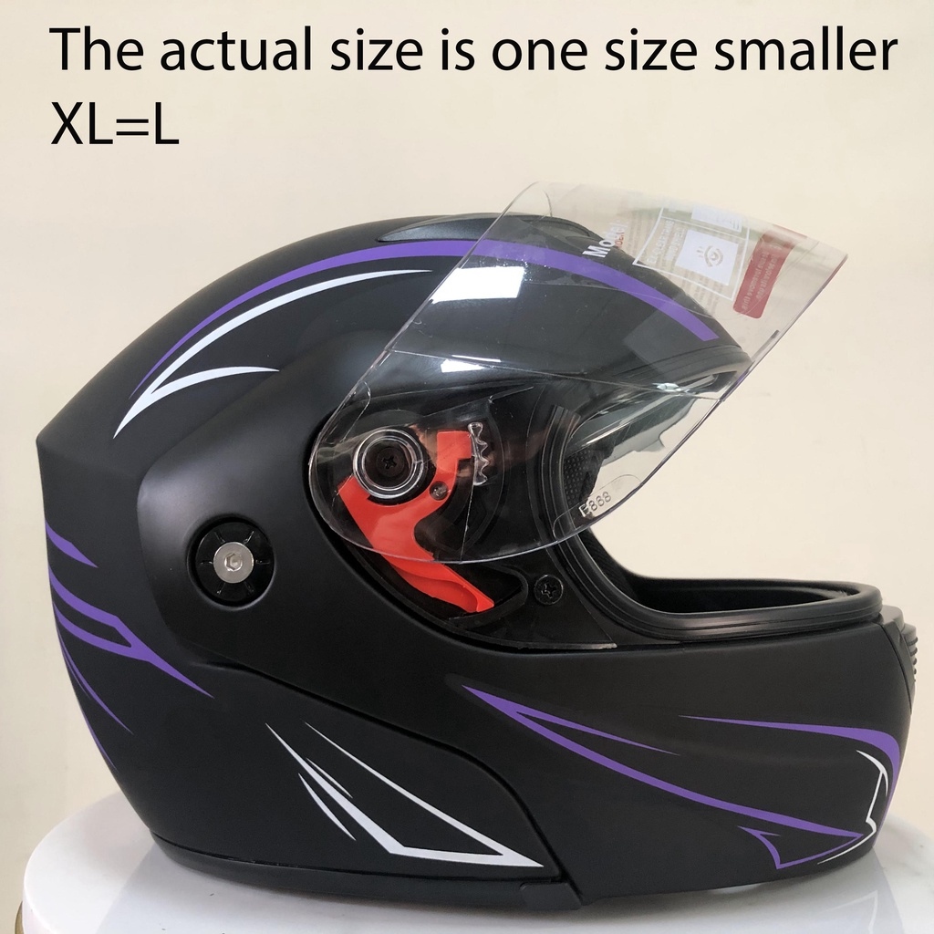 Modular Helmet Anak Original with Icc Sticker Dual Visor Full Face for ...