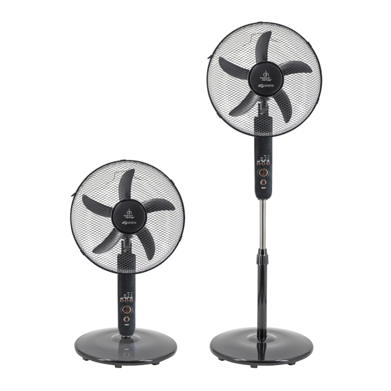 American Heritage 2-in-1 Convertible Electric Fan Stand and Desk Fan ...