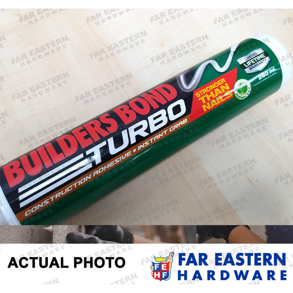 PIONEER PRO Builders Bond NO NAILS | TURBO Liquid Adhesive | Lazada PH