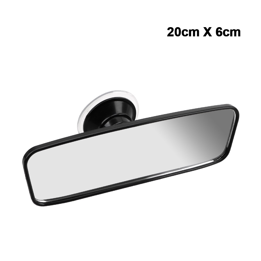 Universal Adjustable Suction Cup Interior Rear View Mirror Car Rear ...