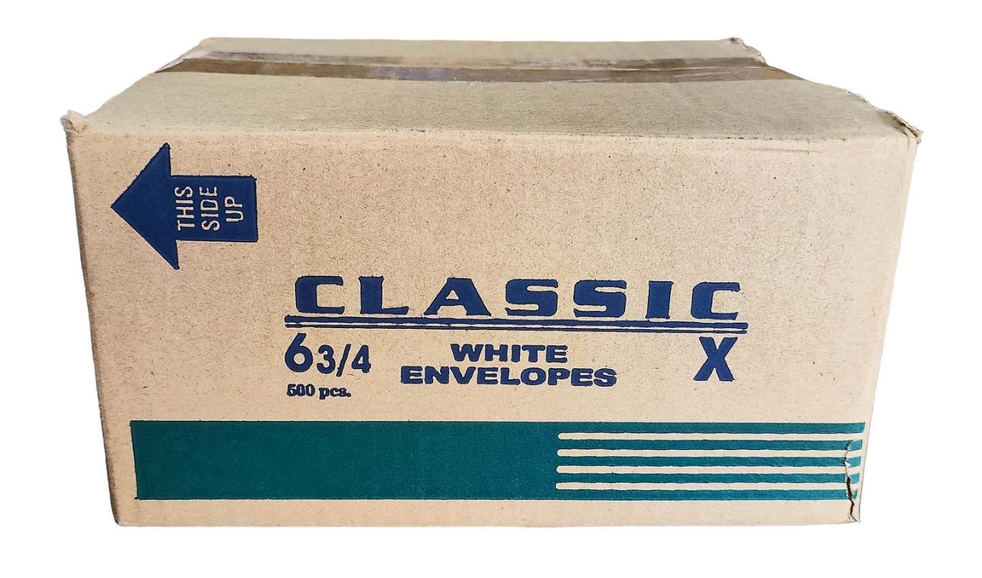 White Letter Envelope 500 pcs Short Small Mailing Sobre | Lazada PH