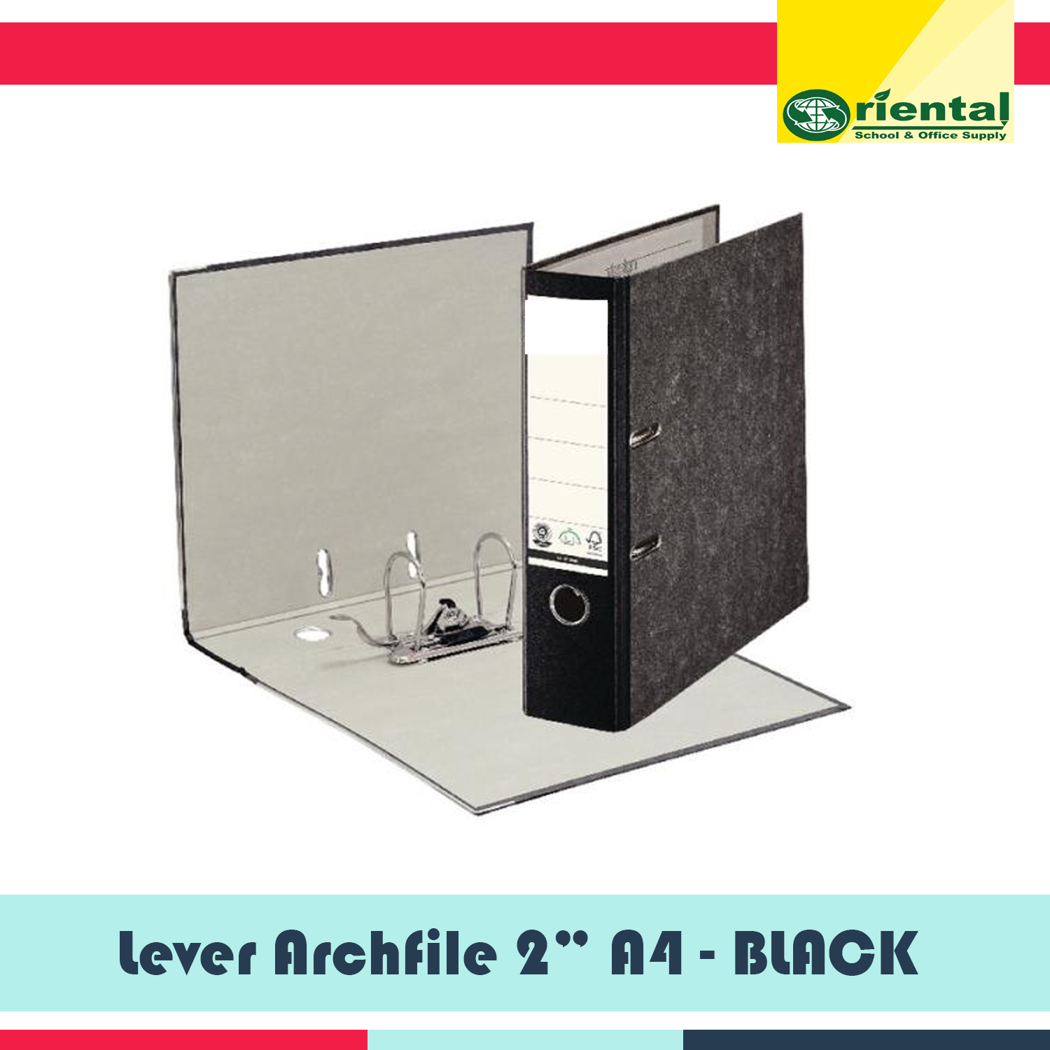 A4 size Lever Archfile - Filing Documents - 3" Spine Arch FIle - sold ...