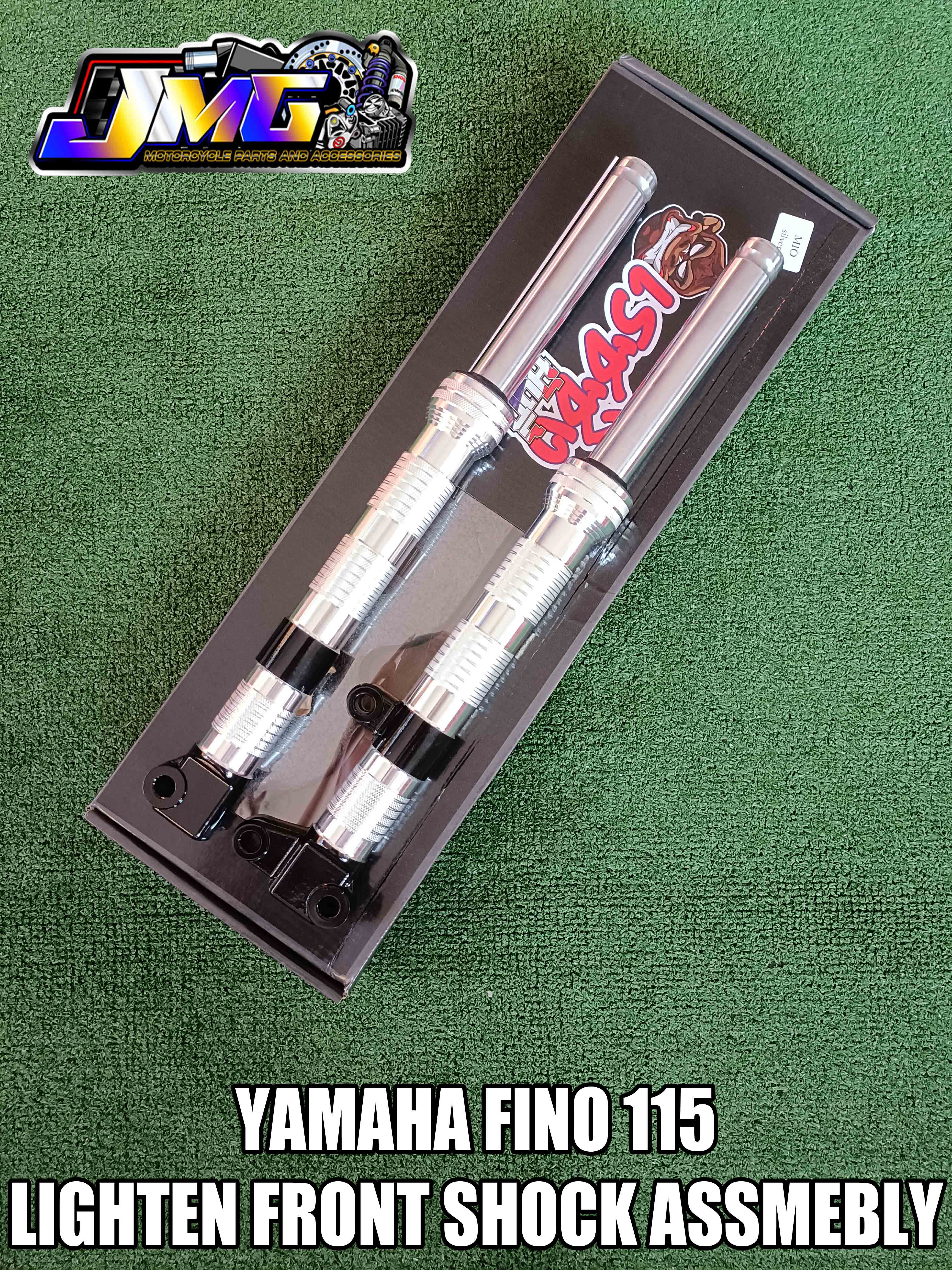 LIGHTEN FRONT SHOCK ASSEMBLY YAMAHA FINO 115 SILVER | Lazada PH
