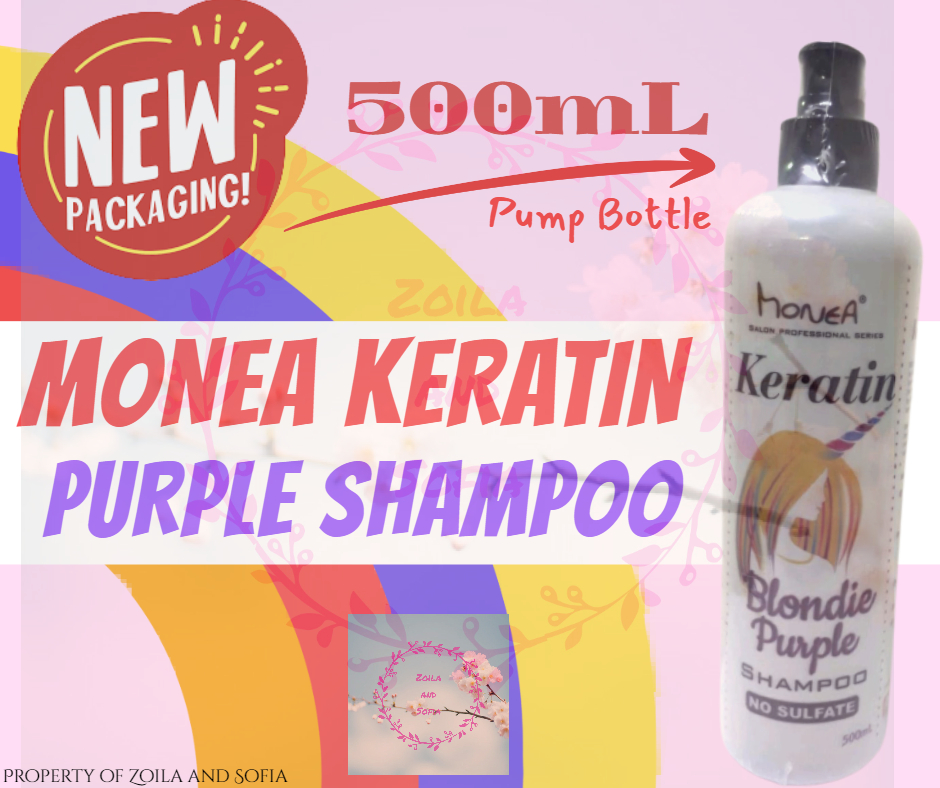 Monea Purple Keratin Shampoo - 500mL | Lazada PH