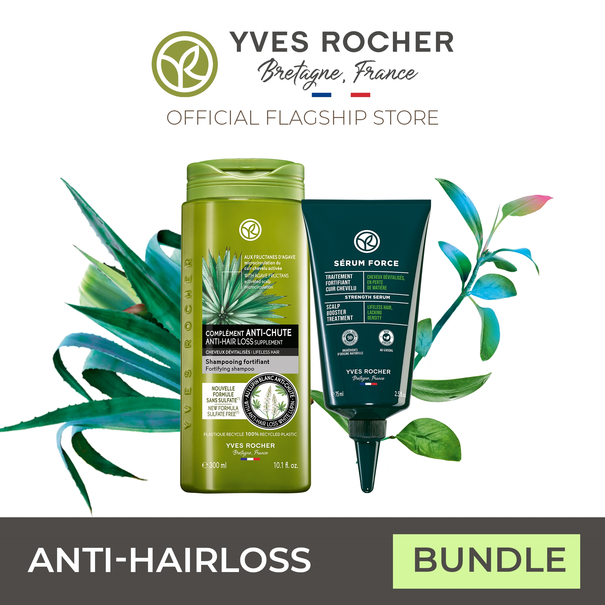 Anti Hair Loss Hair Grower Shampoo and Scalp Booster Serum Bundle for ...