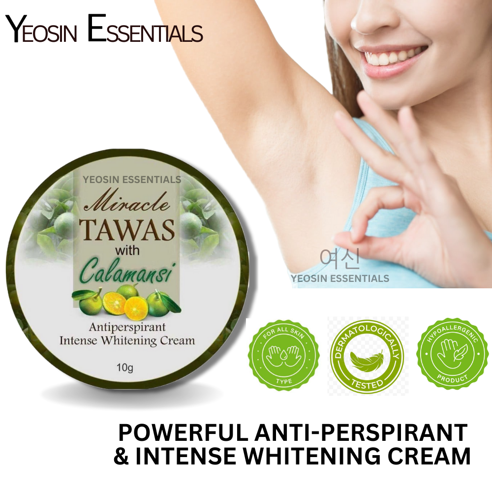 Miracle Tawas Cream with Calamansi Underarm Whitening Anti-Perspirant ...
