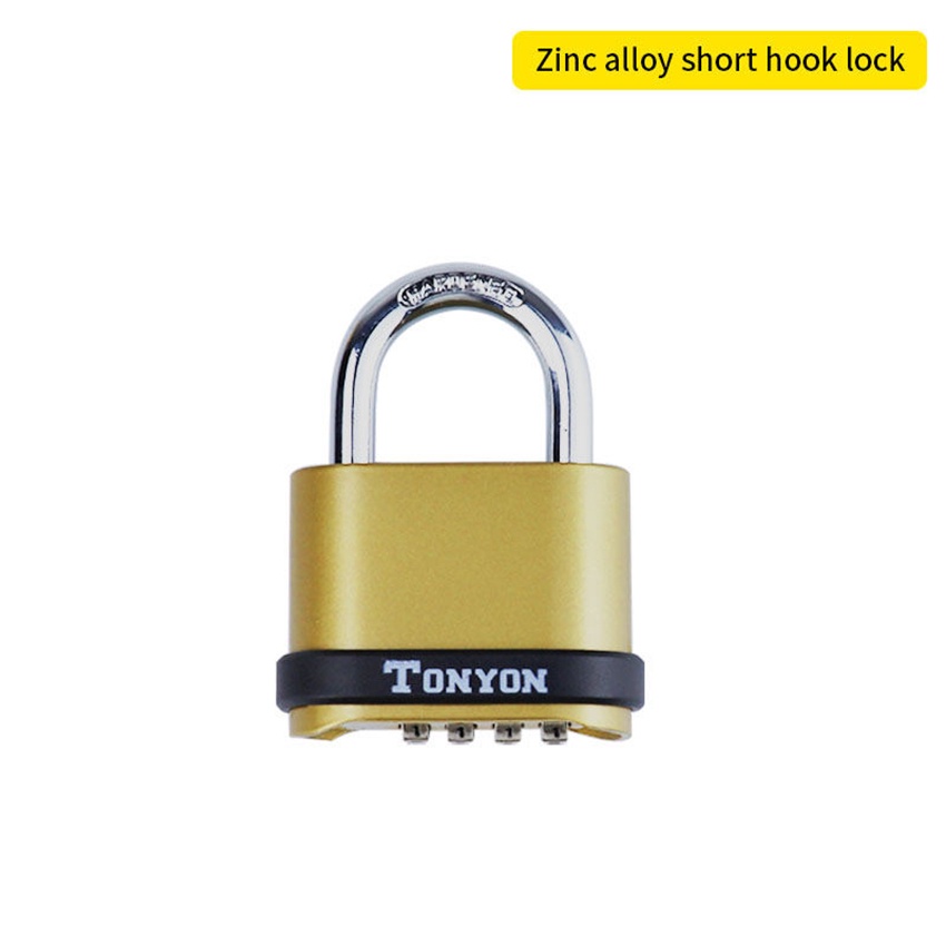 Password Padlock Alloy 4 Digit Combination Security Locks for Cabinet ...