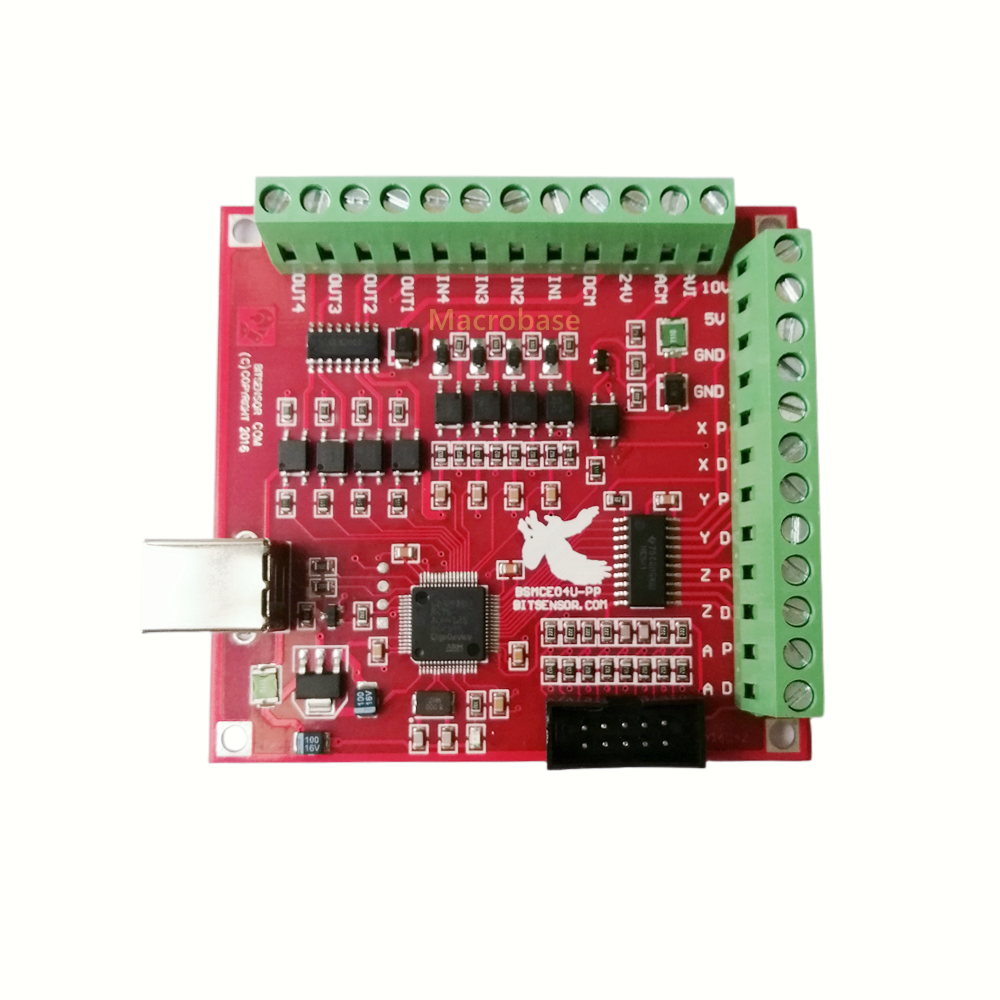 Mach3 CNC Controller GRBL Breakout Board 4แกน Driver Motion Plate Z แกน ...
