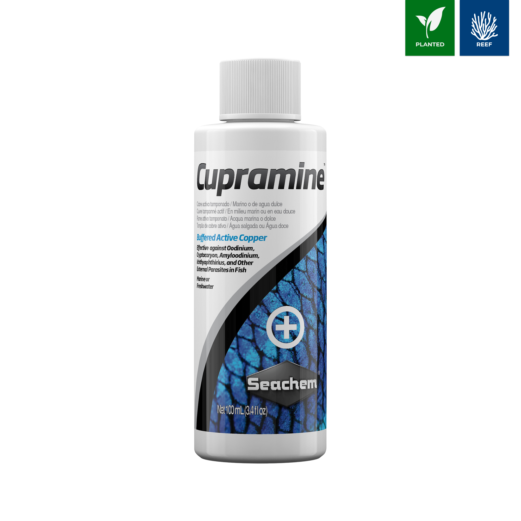 Seachem Cupramine | Fish Medication for Ich and Velvet | Lazada PH