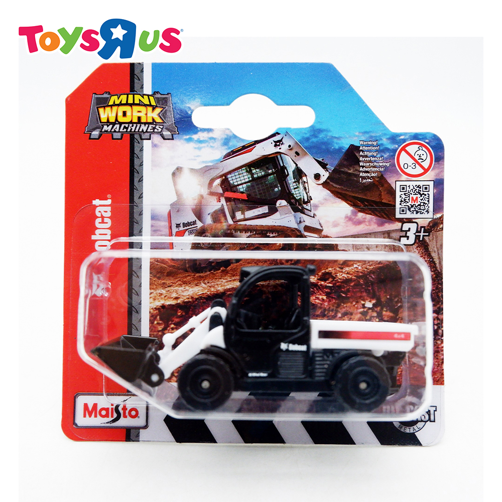Maisto Mini Work Machines 3-Inch Bobcat Toolcat 5600 with Bucket ...