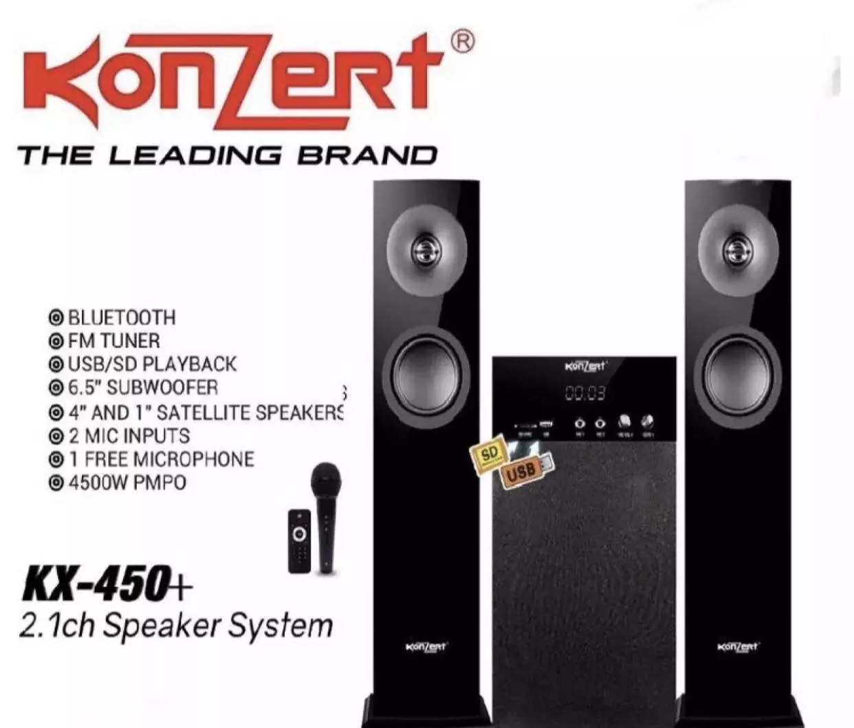 Konzert KX-450+ Speaker | Lazada PH