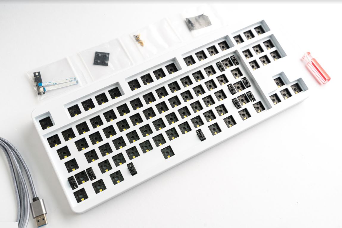 IDOBAO ID87 TKL Mechanical Keyboard Barebone Kit PCB Mounted Hot ...