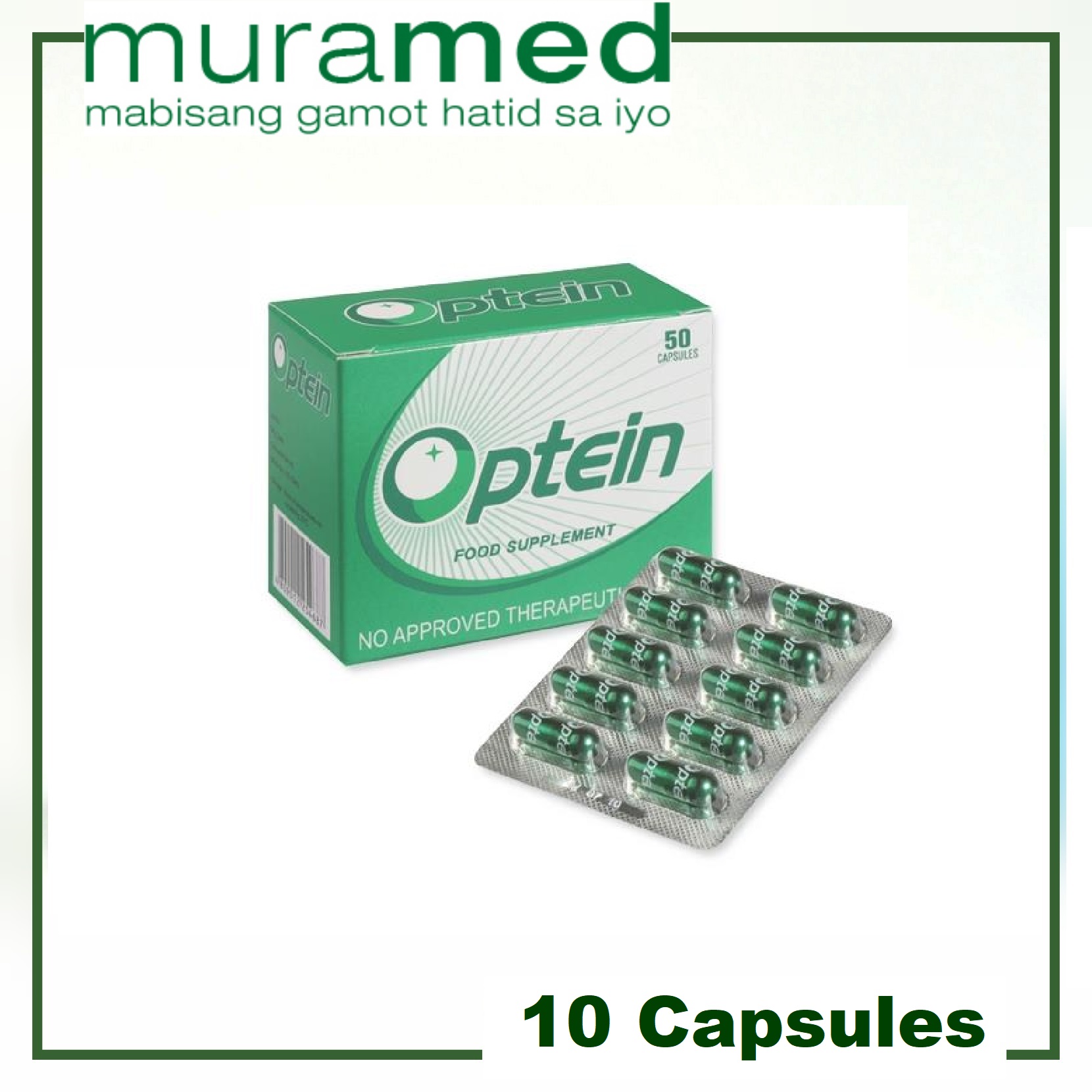 Optein Lutein Capsule 10's | Lazada PH