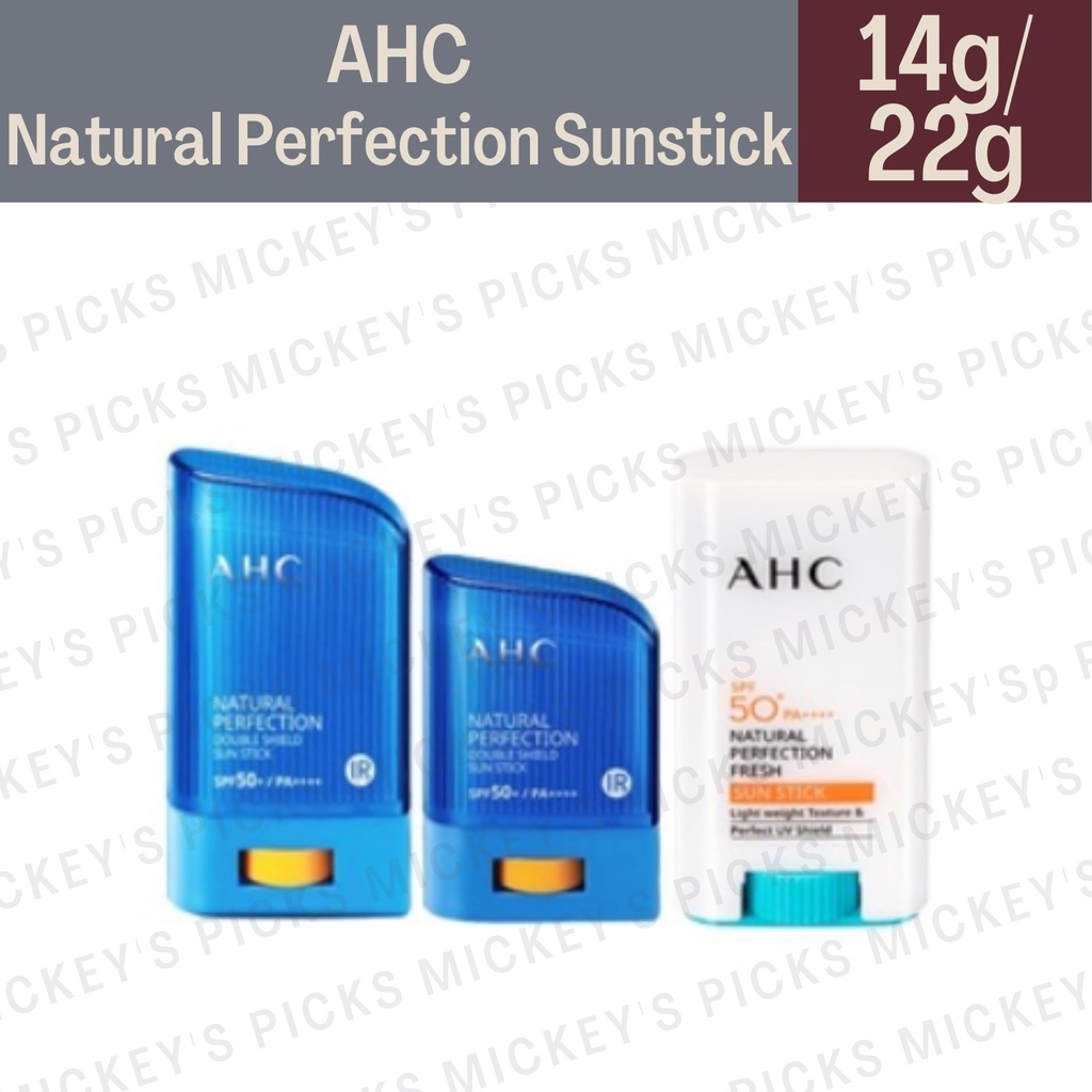 AHC Natural Perfection Sun Stick Fresh Double Shield 14g/22g | Lazada PH
