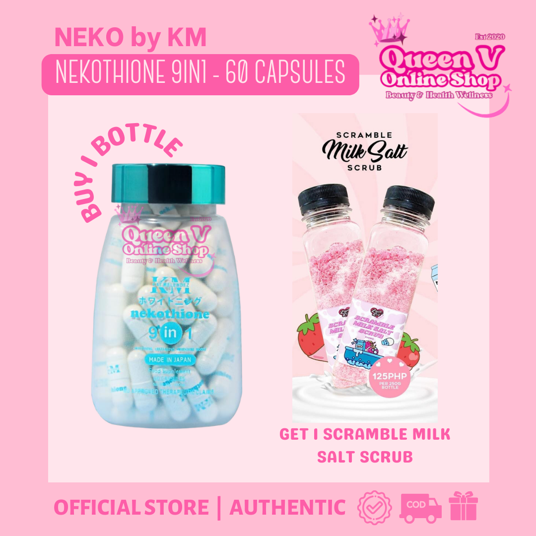 Nekothione 9 in 1 Neko by Kat Melendez - BUY 1 BOTTLE GET 1 POUCH ...