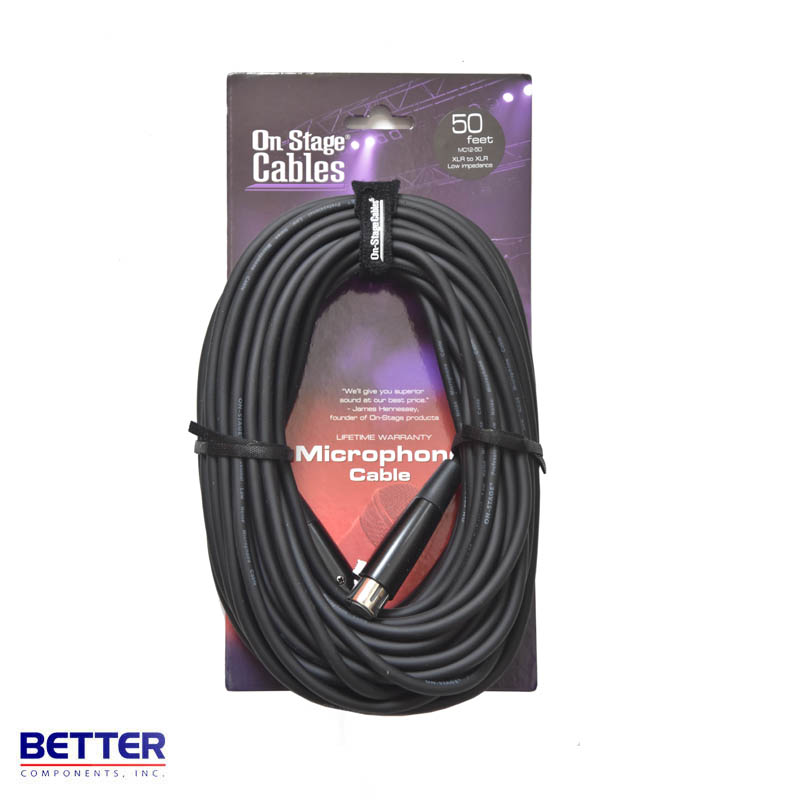 On-Stage MC12 Microphone Cable (XLR-XLR) | Lazada PH