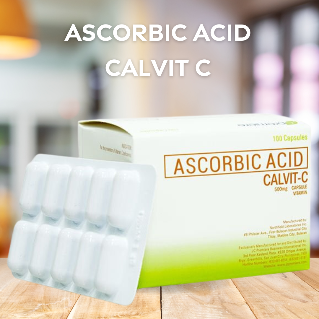 Ascorbic Acid Calvit C Boost Your Immune System W/Blisters Vitamin C ...