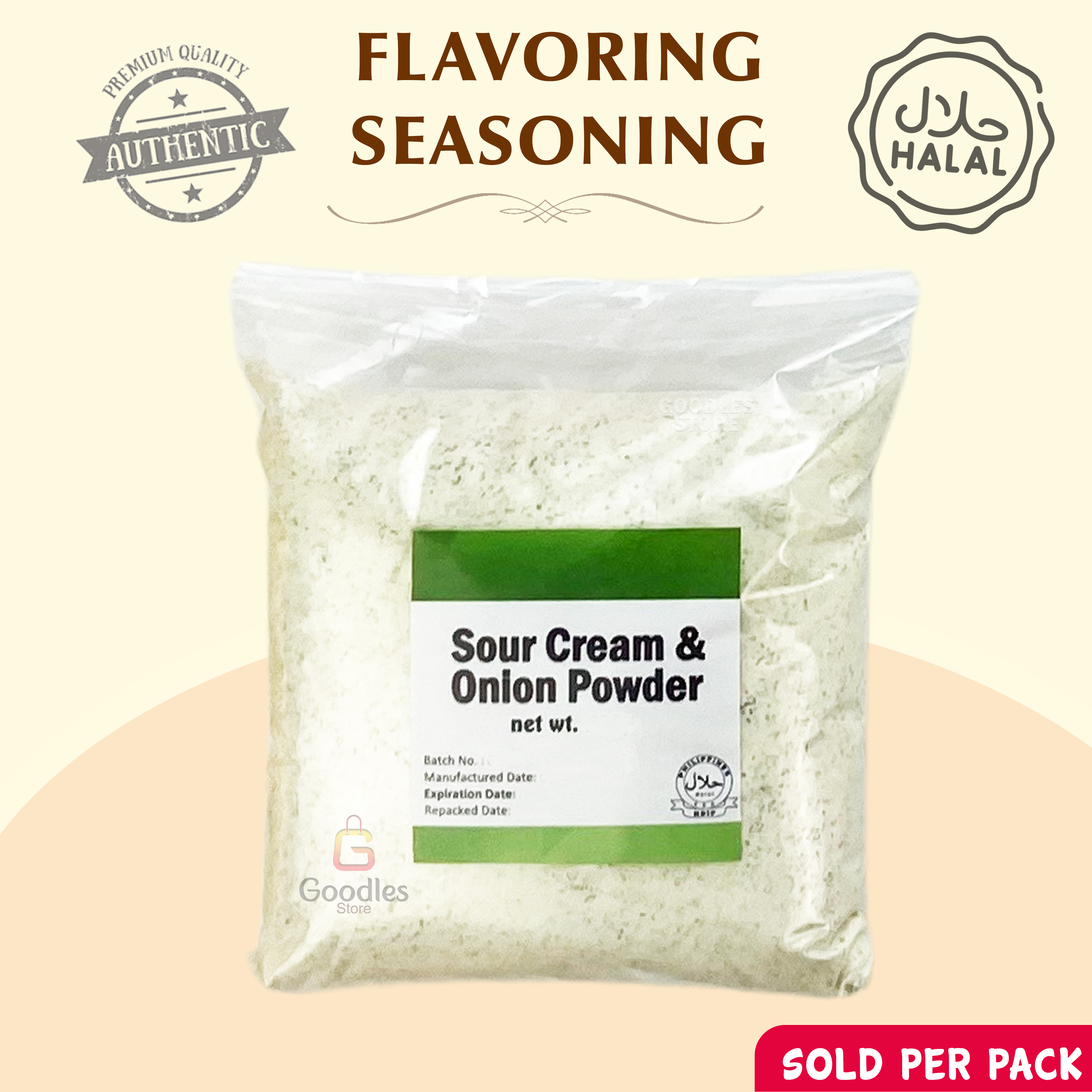 BIGGER PACK - Authentic PC Sour Cream Flavor Powder Sour Cream Fries ...