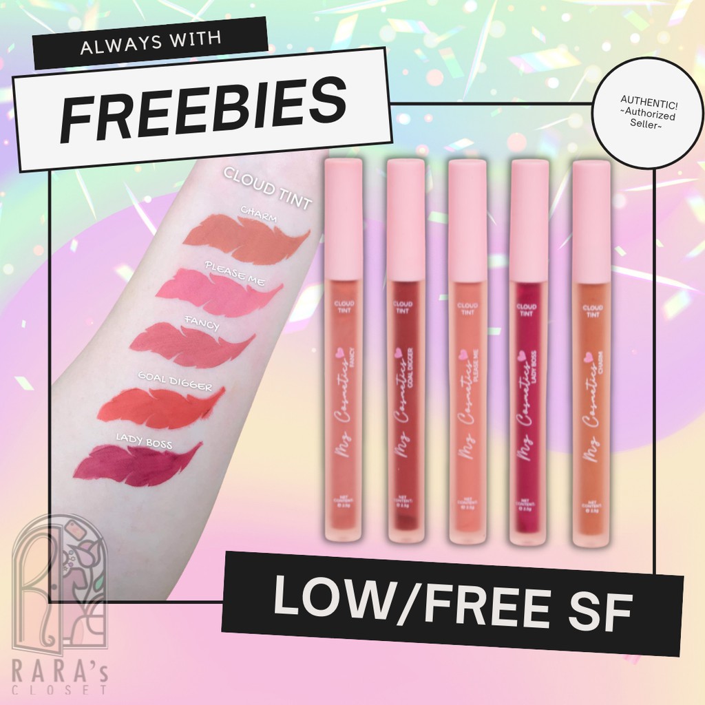 MG Cosmetics Cloud Tint in 5 shades (goal digger, please me, fancy ...