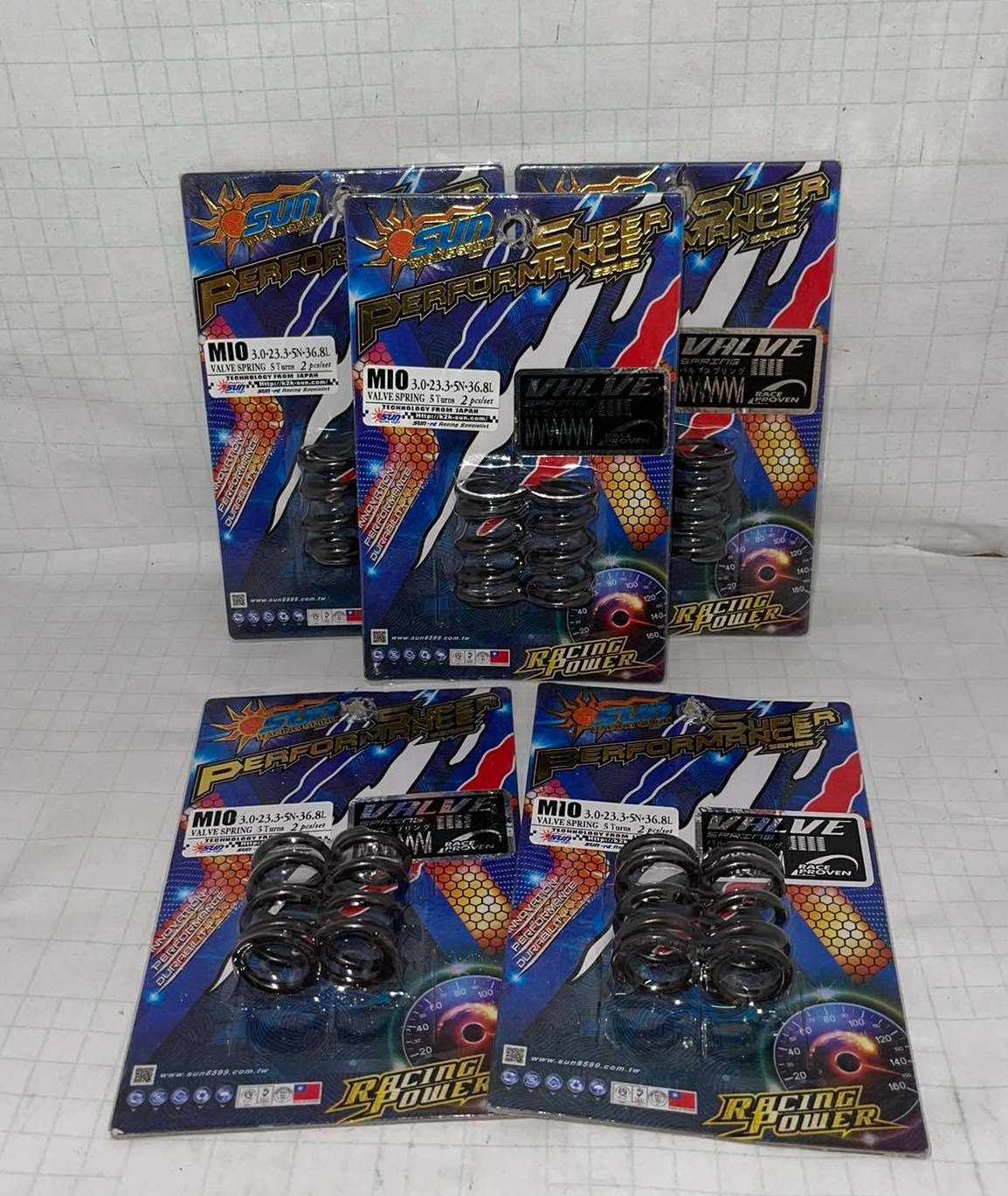 SUN VALVE SPRING MIO 5 TURNS PER SET | Lazada PH