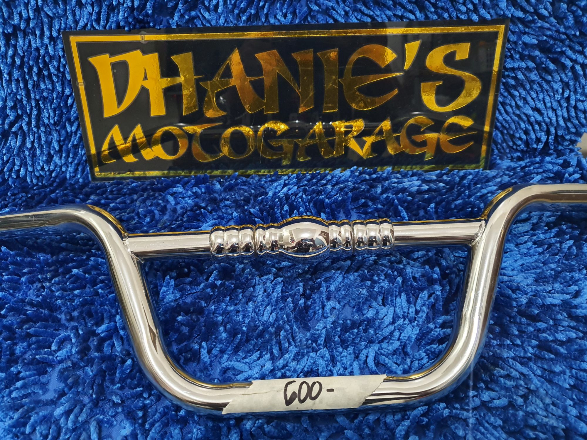 Custom Made Stainless Steel Motorcycle Handlebars / Manibela - Stock ...