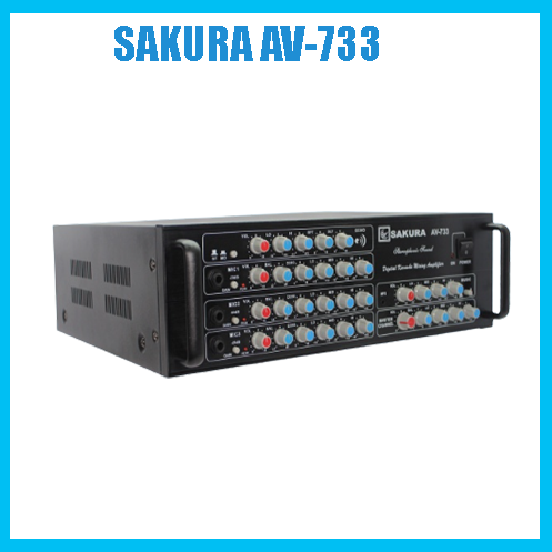 Sakura AV-737 Stereo Mixing Amplifier | Lazada PH