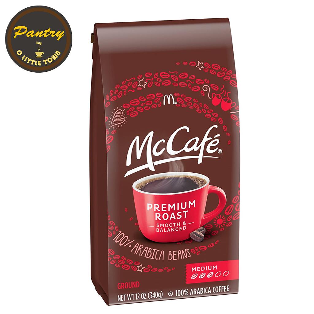 McCafe Premium Roast (Medium) Ground Coffee, BB:SEPT 2024 Brewed/Drip/Press, 340g Bag | Lazada PH