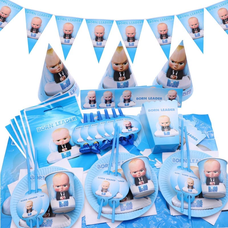 JEA Baby Boss Theme Party Sets Birthday Decoration Party Needs | Lazada PH