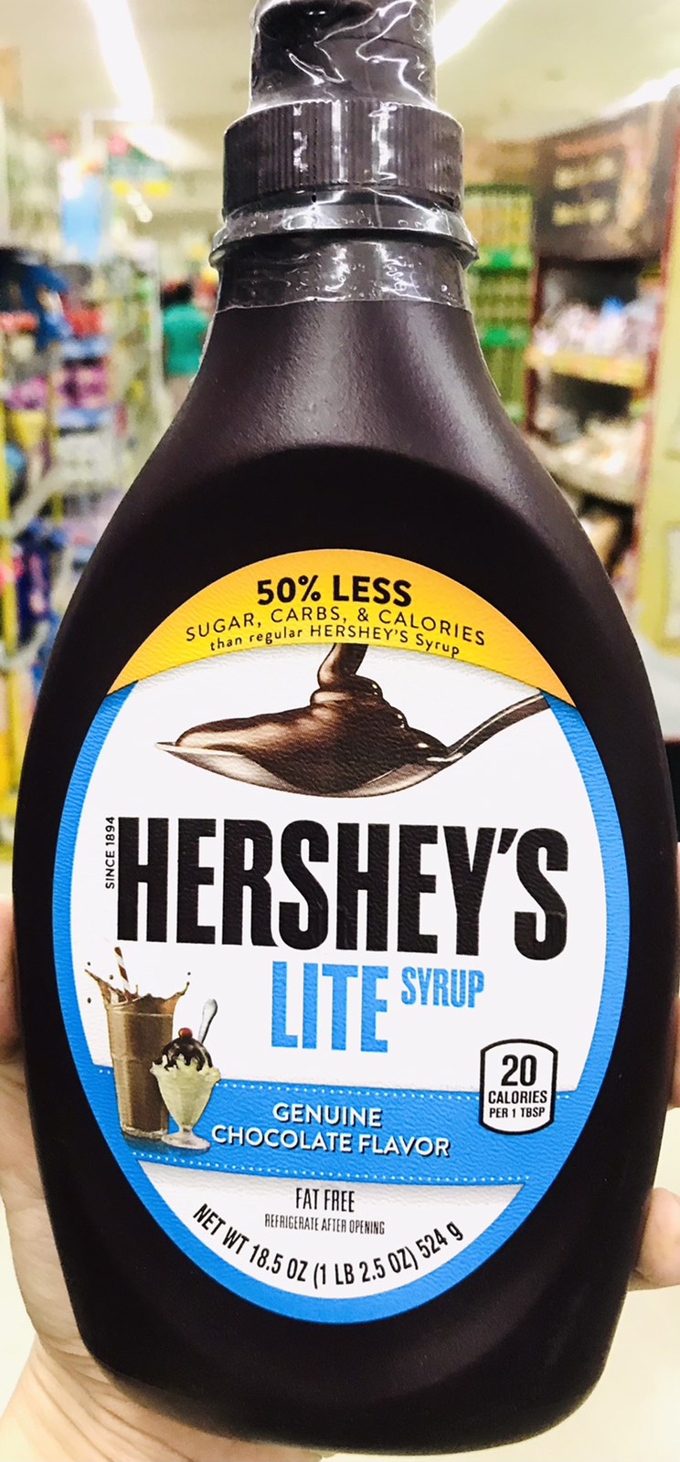 Hershey’s LITE Syrup Chocolate Flavor 524g | Lazada PH
