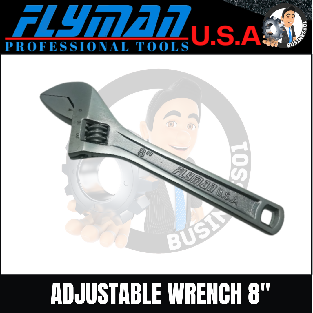 Tools Ni Manong Flyman Adjustable Wrench 8" Katala Chrome Vanadium ...