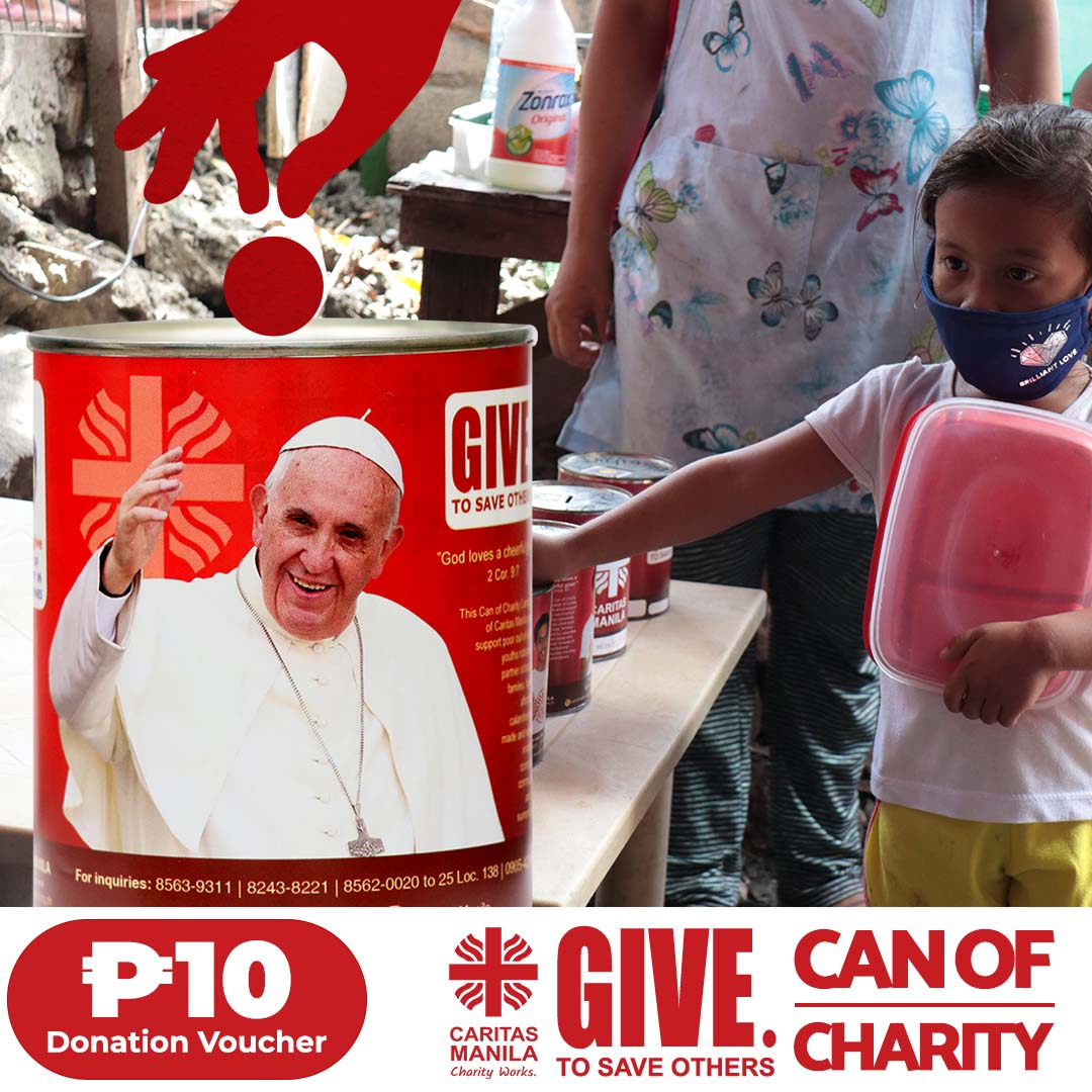 Caritas Manila Can of Charity Donation Voucher - Php 10 | Lazada PH