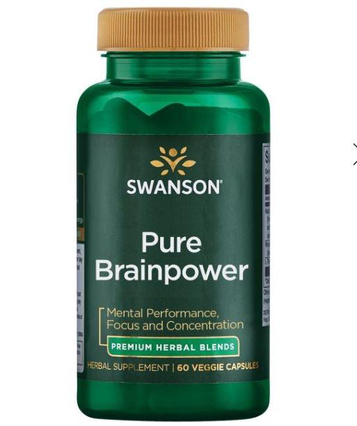 Swanson Pure Brain power 60 caps | Lazada PH