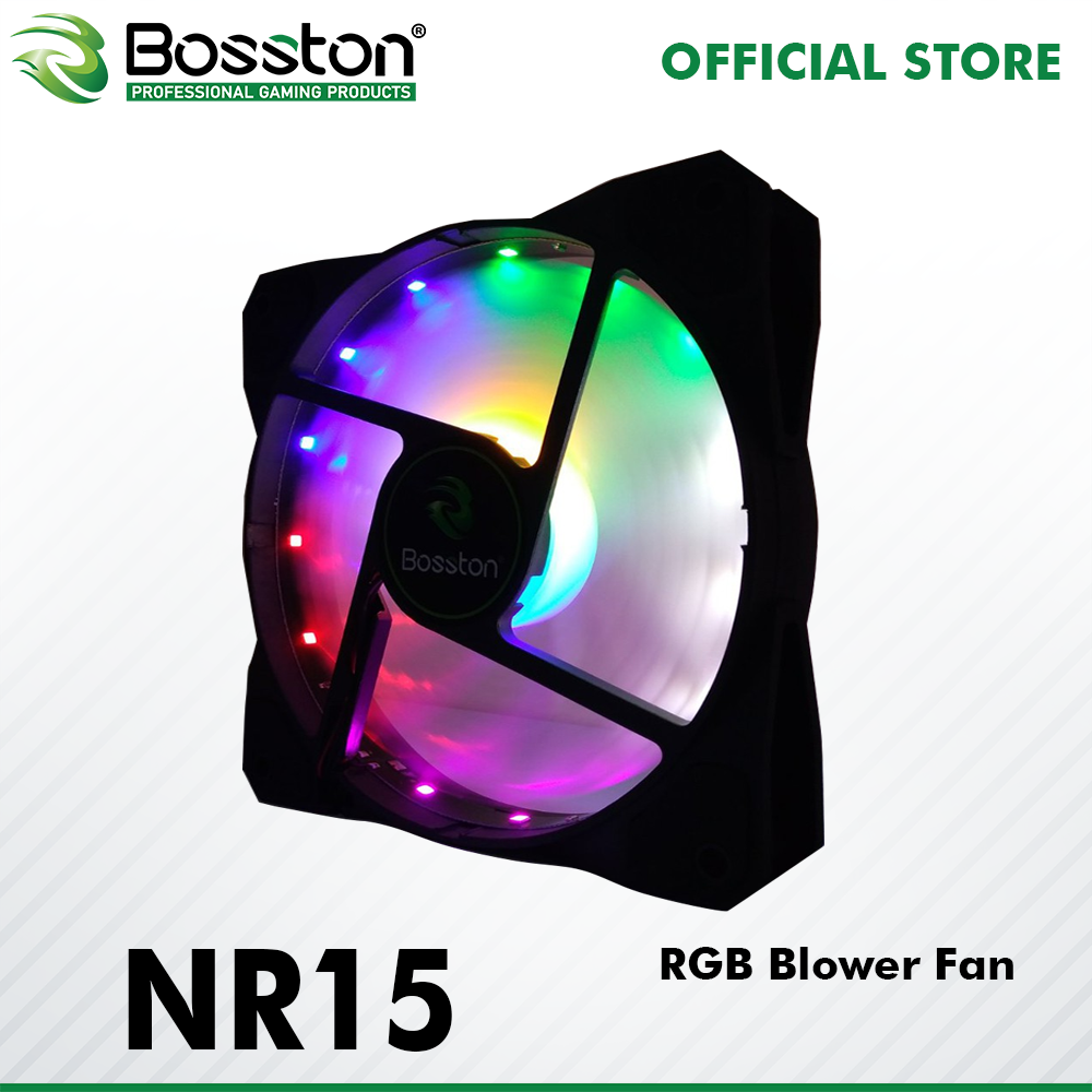 Bosston NR15 CPU COOLING FAN COOLER RGB GAMING | Lazada PH
