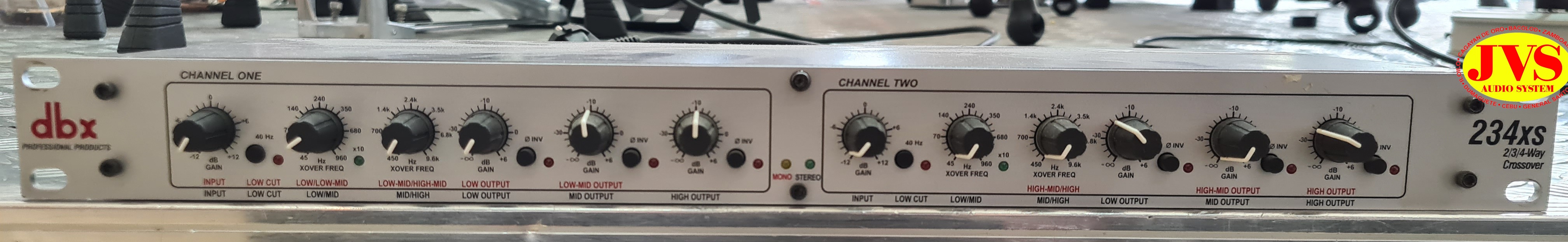 DBX 234XS CROSSOVER STEREO 2-WAY 3-WAY/ MONO 4-WAY ORIGINAL | Lazada PH