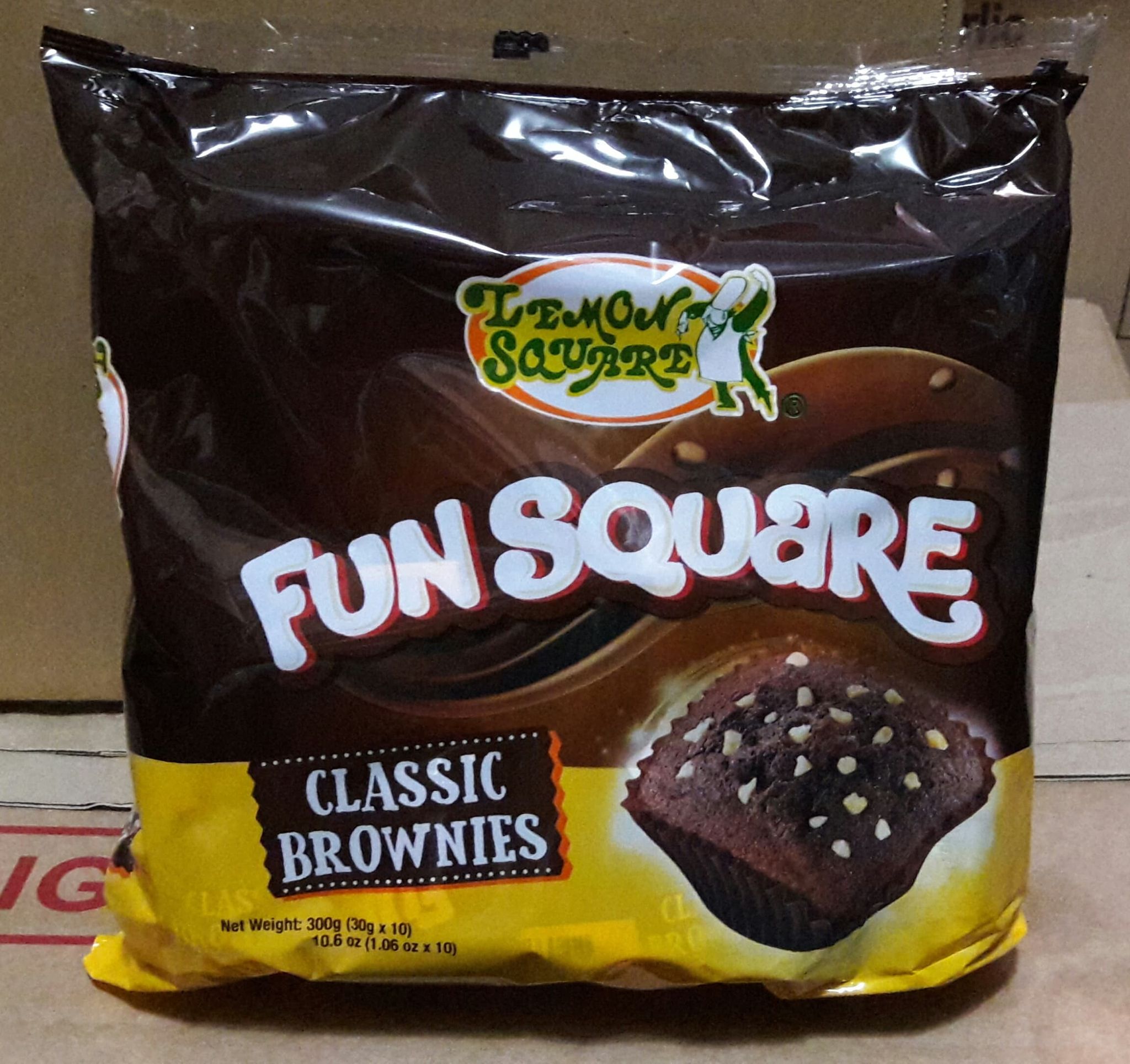 LemonSquare FunSquare Classic Brownies (30g x 10 packs) | Lazada PH