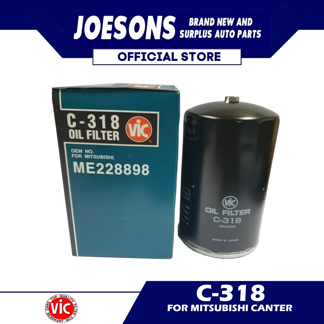C-318 OIL FILTER FOR MITSUBISHI CANTER (VIC) | Lazada PH