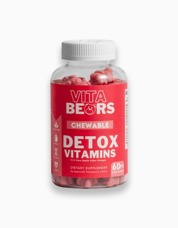 Vita Bears Chewable 60pcs per Bottle [Flawless Glow, Fat Buster, Detox ...