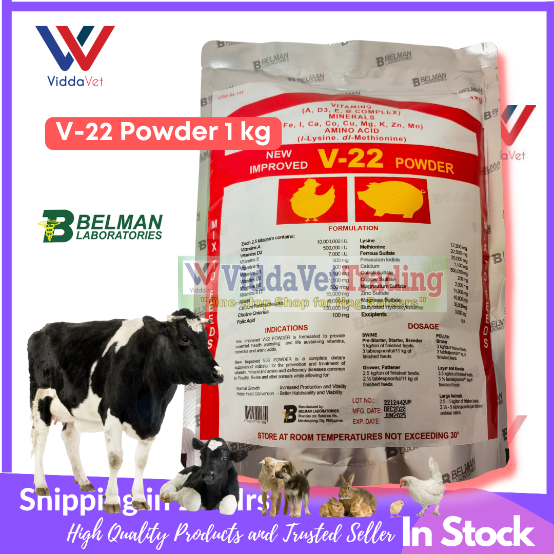 Viddavet 200grams / 1 kilogram V-22 POWDER from Belman 1 kilo v22 V22 ...