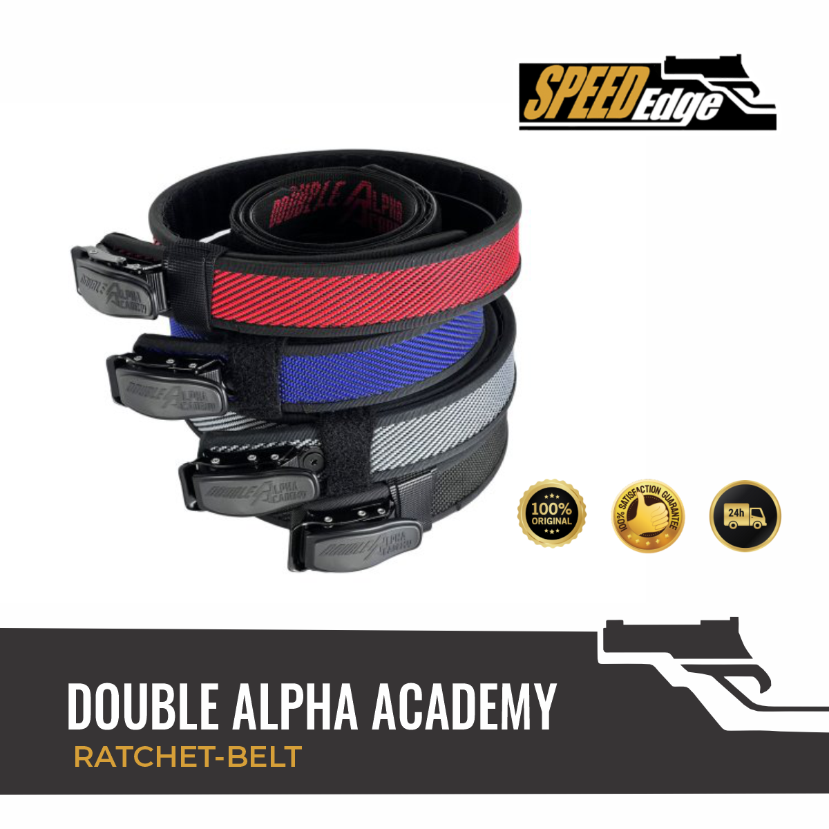 SPEEDEDGE I Double Alpha Ratchet Belt | Lazada PH