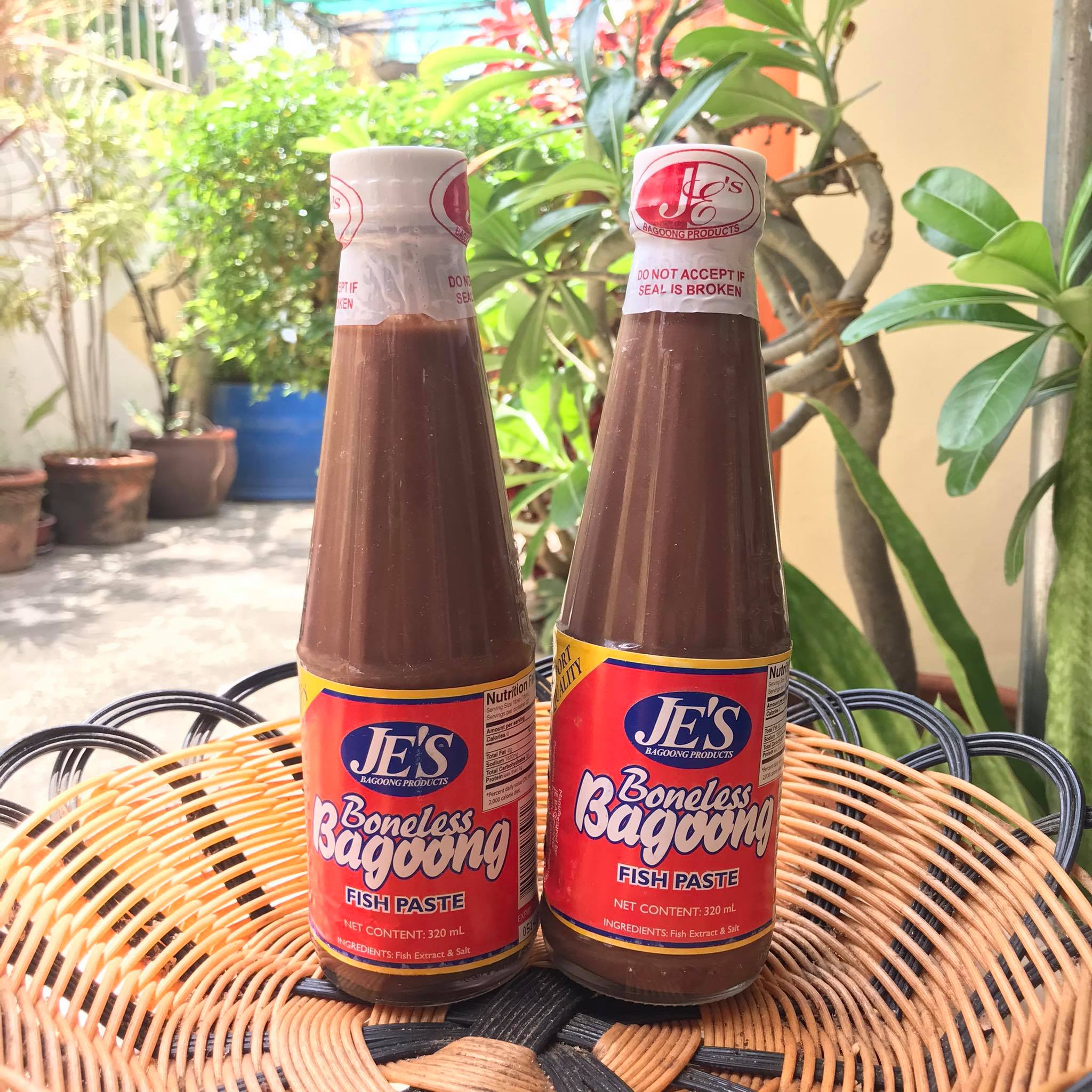 Set of 2 pcs Pangasinan Boneless Bagoong Isda (Fish Paste) 320ml/bottle ...