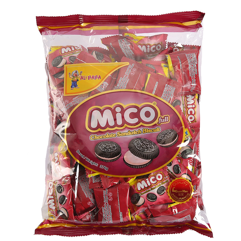 （SPOT）Mico Malaysian-style Small Black Cookies with Cream Filled ...