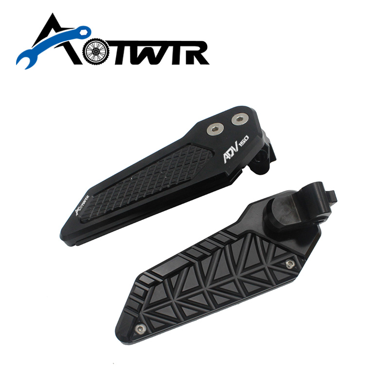 Motorcycle CNC Rear Footrest Footpegs Passenger Foot Rest Pegs For ...