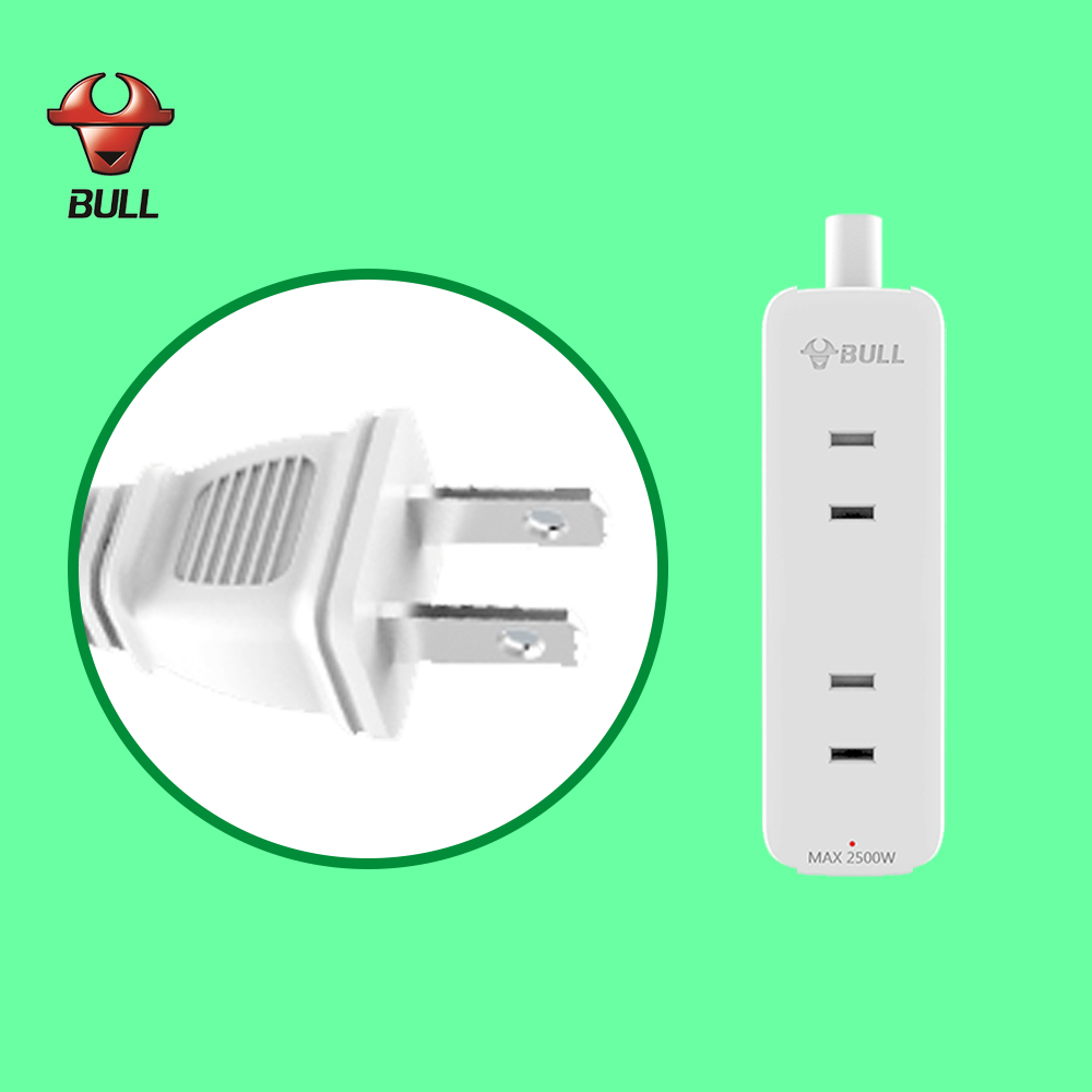Bull Extension Socket J Series J140 180cm Cable 4 Outlets 2500w 10A ...