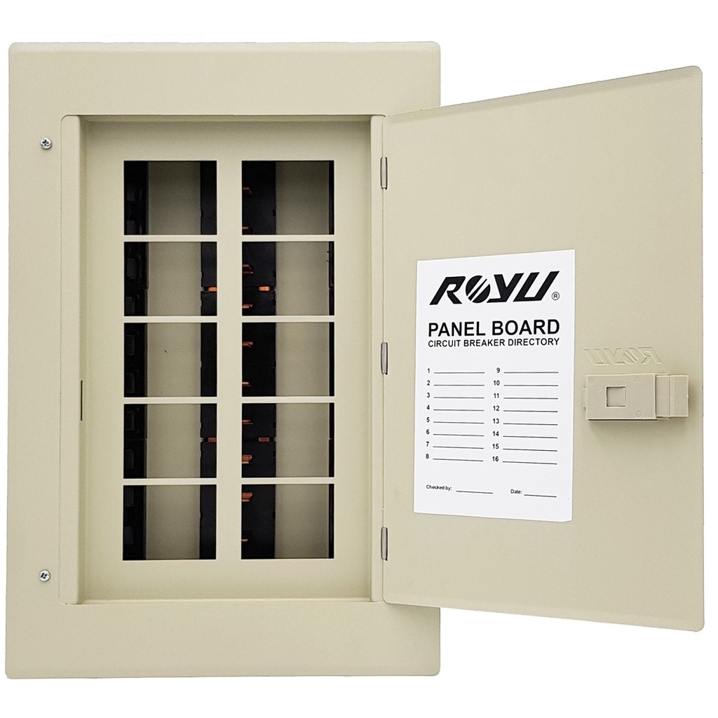 ROYU PANEL BOX 4 6 8 10 12 HOLES 2 POLE PLUG IN PANEL BOARD HEAVY DUTY ...