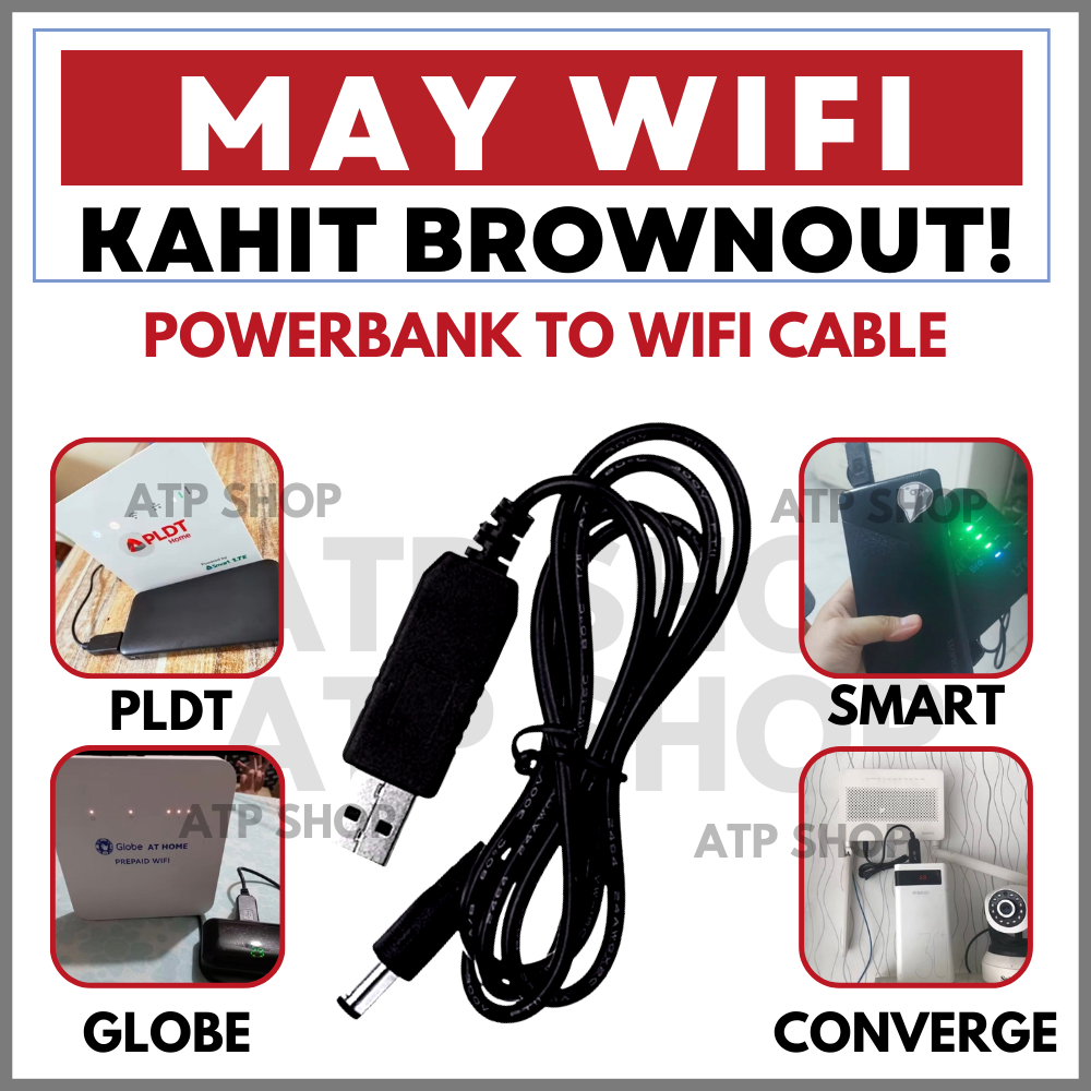 Router to Powerbank Connector | 12v - 1a Portable Power Boost for WIFI ...