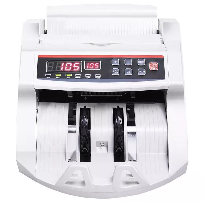 Multi-Currency Money Bill Counter Machine Counterfeit Detector Cash ...