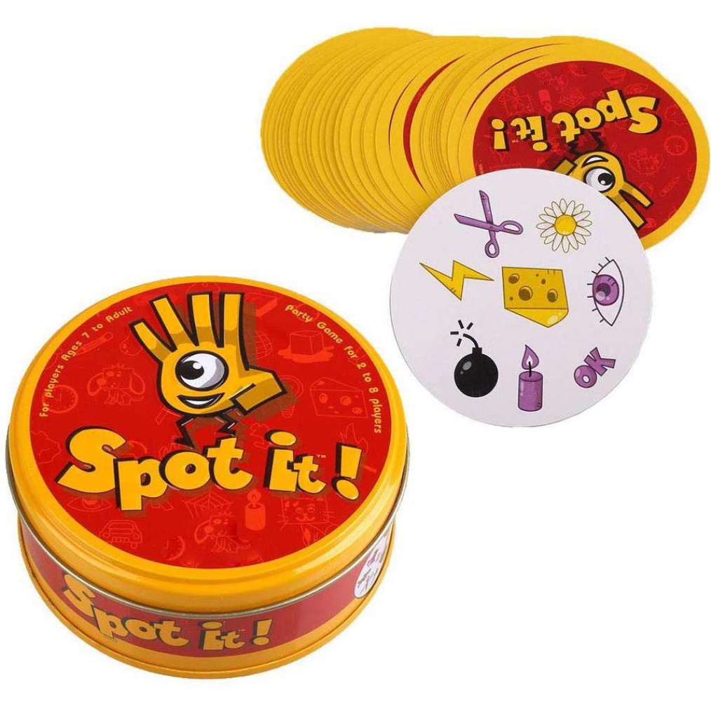 Spot It in can ( Hip, Sports, Camping, Animal, Dobble) | Lazada PH
