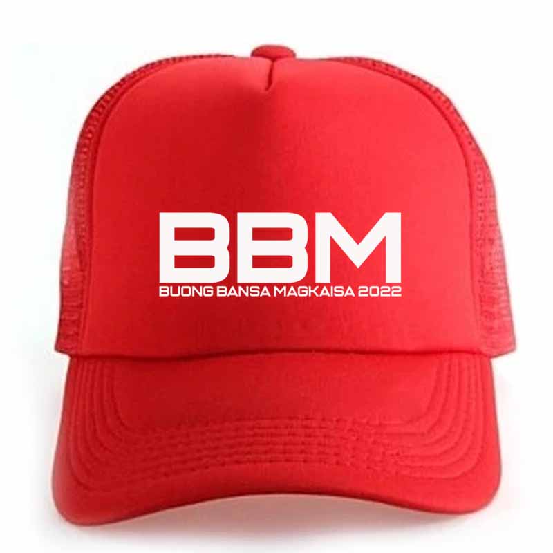 BBM BONGBONG MARCOS CAP RED WHITE | Lazada PH