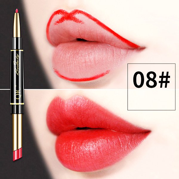 Meimingzi Auto-rotating Double-ended Lip Liner Lipstick | Lazada PH